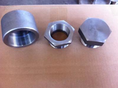 China ASME B16.11 Forged Pipe Thread Bushing , Hastelloy C276 N10276 Threaded Steel Bushing for sale