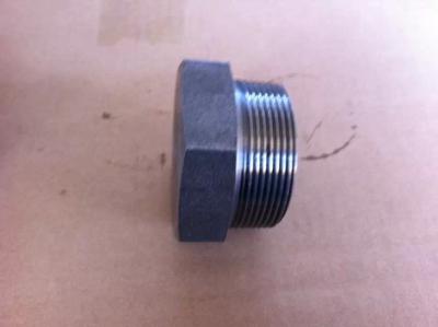 China ASME B16.11 Threaded Pipe Fittings , Threaded Socket Welding Hex Head Plug N08020 for sale