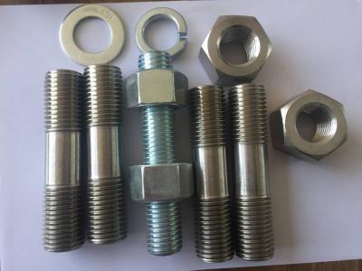 China UNS N08020 Alloy 20 Bolt Nut Washer , Alloy Steel Fasteners Sulfuric Acid Corrosion Resistance for sale
