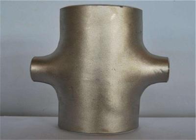 China ASTM B366 N08020 Nickel Alloy Pipe Fittings Alloy 20 Seamless Welded Equal Straight Reducing Tee Cross for sale