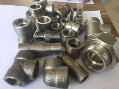 China Metal Duplex Stainless Steel Pipe Fittings ASTM A182 F51 S31803 S32205 Elbow Tee Cross Pipe Cap for sale