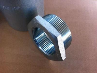 China 3000LB 6000LB Stainless Steel Threaded Pipe Fittings , Duplex 2205 Butt Weld Pipe Fittings Bushing Plug for sale