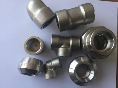China ANSI B16.11 Threaded Pipe Fittings Sw Duplex S31803 , Duplex 2205 Pipe Fittings for sale