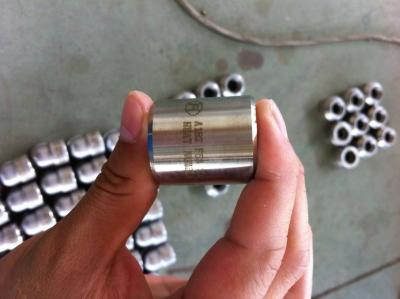 China ASME B16.11 Duplex Stainless Steel Pipe Fittings Threaded SWHalf/ Full Duplex 2507 ASTM A182 F53 S32750 Coupling for sale