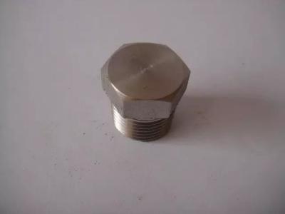 China NPT ASME B16.11 Duplex Stainless Steel 904L ASTM A182 F904L hex/round/square plug for sale