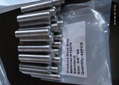 China DIN933 Standard M6 - M64 Hastelloy C -276 N10276 DIN2.4819 Full Thread Hex Bolt for sale