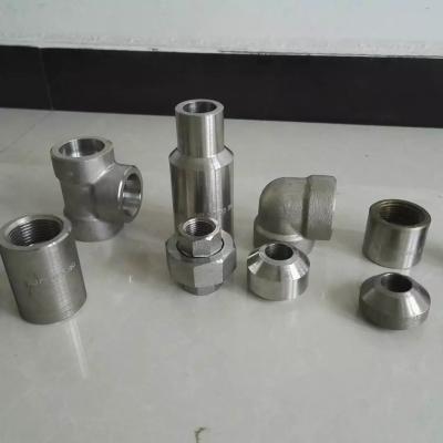 China ISO Duplex Stainless Steel Pipe Fittings MSS SP79 83 95 97 Plywood Case Packing for sale