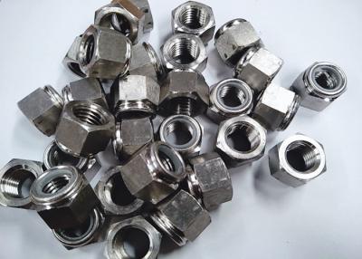 China Corrosion Resistant Nickel Alloy Fasteners Alloy 601 Inconel 601 Hex Nut for sale