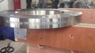 China ASME B16.5 Duplex Stainless Steel Flanges 254SMO Loose Flange With Plain Collar for sale