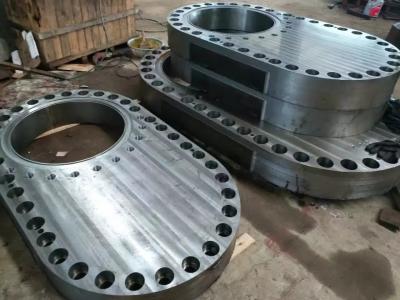China F316Ti Stainless Steel Disc Forging Rings Sleeves WN Blind Flange ASTM A182 for sale