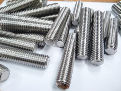 China Alloy C276 UNS N10276 Nickel Alloy Fasteners Hex Bolt Stud Bolt Cold Galvanized Surface for sale