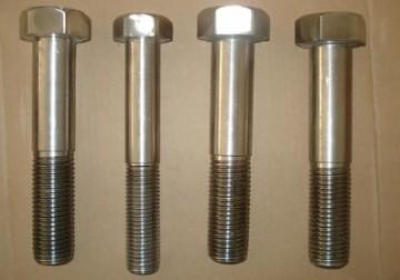 China Inconel 718 Nickel Alloy Fasteners Hex Head Bolts 1/4