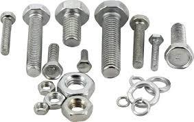 China Hot Dip Galvanizing Nuts Bolts And Washers Inconel 600 UNS N06600 M2 - M64 Size for sale