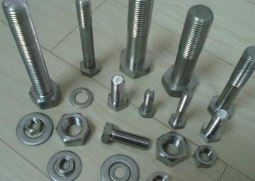 China DIN 931 Duplex Stainless Steel Fasteners Hex Bolt UNS S32205 Duplex 2205 Material for sale