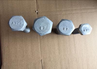 China Structural Steel ASTM A325 Type 1 Heavy Hex Bolt High Tensile Strength for sale