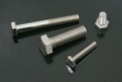 China UNS S32205 Duplex 2205 Stainless Steel Hex Bolts M6 - M64 DIN960 ISO9001 for sale