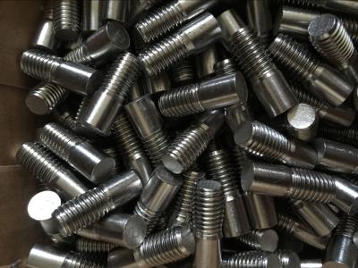 China Stainless Steel 316Ti UNS S31635 1.4571 Hex Bolt Stud Bolt Thread Rod for sale