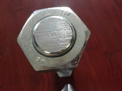 China Alloy Steel ASTM A193 B7 Stud Bolt With ASTM A194 2H Heavy Hex Nuts for sale