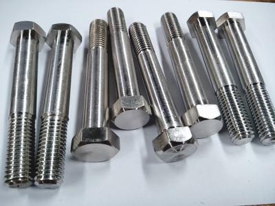 China Stainless Steel A453 660 GR.A B C D Stud Bolt With Two Nuts Two Washers for sale