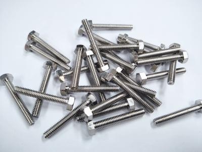 China 316Ti 1.4571 Stainless Steel Fasteners DIN 931 DIN 933 Hex Head Bolt for sale