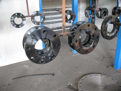 China Forged 125 - 250AARH Carbon Steel Flange Galvanizing For Oil Pipe Connection for sale