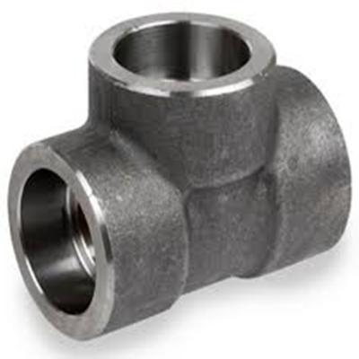 China China High Quality Best Price Forged ASME B16.11  Nickel Alloy Monel 400 6000LB sw tee pipe fititng for sale