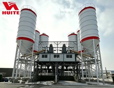 China 2HZS180 Stationary Concrete Plant 700t/H Per Line Intelligent PLC Control for sale