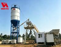 China HZS25 Stationary Concrete Batching Plant Complete Small 25m3/h for sale