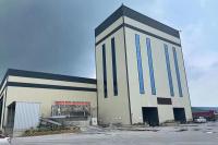 China Steel Overhead Bucket Concrete Batching Plant With Wear Resistant Liners for sale