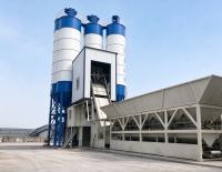 China HZS75 Stationary Concrete Batching Plant Complete Set, Eco-Friendly 75m³/h Stationary Concrete Batching Plant for sale
