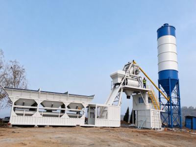 China HUITE Foundation-Free Concrete Batching Plant for sale