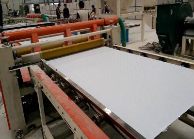China Automatic Semi Automatic Pvc Laminated Gypsum Ceiling Tiles Making Machine Production Line for sale