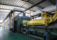 China Automatic Cutting Saw Mineral Wool Board Production Line with High Temperature And Pressure Curing and 200-300 KW Total Power for sale