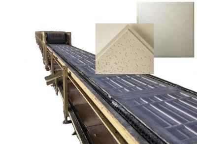 China Automatic Gypsum Tiles Ceiling Production Line For Fiber Cement Boards for sale