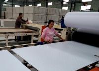 China Fully Automatic Pvc And Aluminum Foil Laminated Gypsum Ceiling Production Line for sale