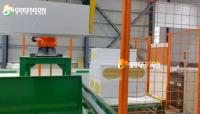China Stone Wool Panel Production Line Basalt Wool Board Machine China for sale