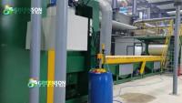 China Rock Wool Panel Making Machine With Natural Gas Cupola Melting Furnace for sale