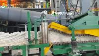 China 380V/50Hz Power Supply Rock Wool Production Line With Hot Air Circulation Drying Method for sale