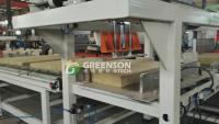 China 1.2 Meters Width Wall Board Rock Wool Panel Production Line for sale