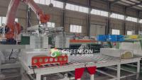 China 1.2 Meters Width Wall Board Rock Wool Panel Production Line for sale