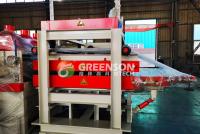 China Fully Automatic Construction Material Production Line For Mineral / Rock / Stone / Basalt Fiber Wool Board for sale
