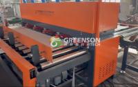 China Small Capacity Pvc Laminated Gypsum Board Machine 600x600 Gypsum Tile Making Machine for sale