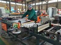 China Small Capacity Pvc Laminated Gypsum Board Machine 600x600 Gypsum Tile Making Machine for sale