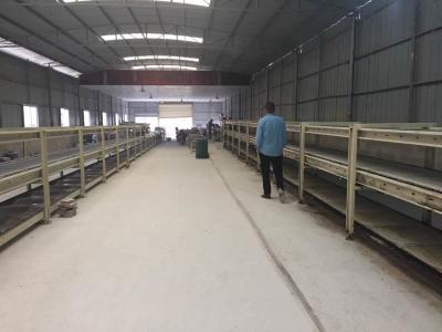 China Heavy Duty Gypsum Decorative Sheet Production Line 595x595 , 603x603 Size for sale