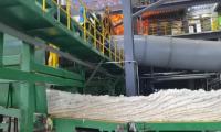 China 10000-60000 Tons Per Year The Whole Basalt Stone Wool Rock Wool Production Line for sale