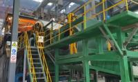 China 2.4m Automatic Rock Wool Production Line for Stone Wool for sale