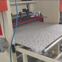 China Plaster Board Gypsum Board Cement Board Holes Punching Line Holes Making Machine for sale