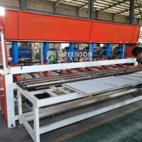 China Gypsum Mini Ceiling Tile Making Machine Pvc False Ceiling Tile Board Making Machine Suppliers for sale