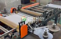 China Small Capacity Gypsum Ceiling Board Making Machine Gypsum Board Laminating Machine for sale