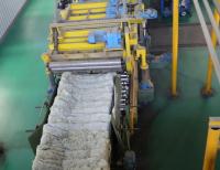 China Automatic Mineral Wool Board Production Line with PLC Control System and Overseas Engineer Support for High Efficiency for sale